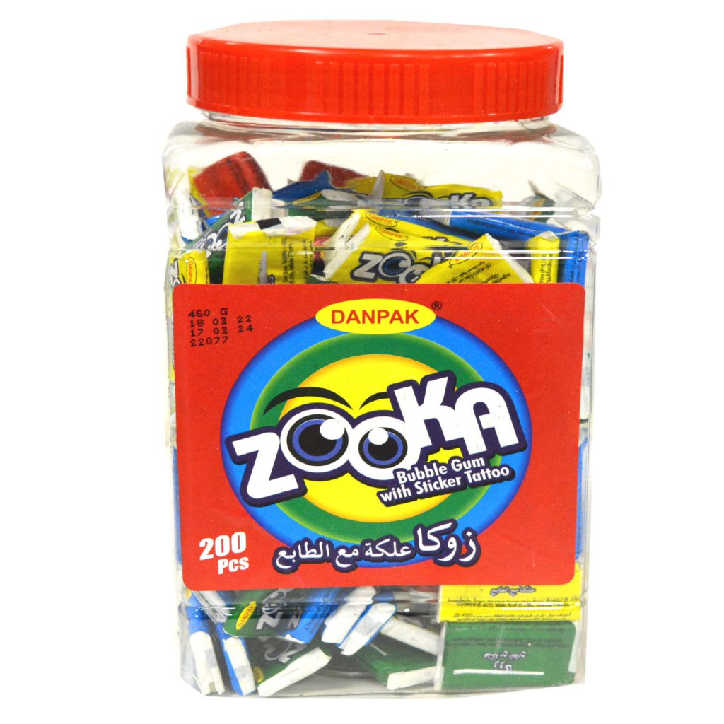 DANPAK ZOOKA BUBBLE GUM 2.3G – Aalmir