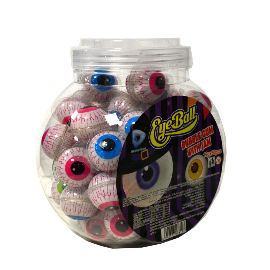 EYEBALL BALL GUM 12G – Aalmir